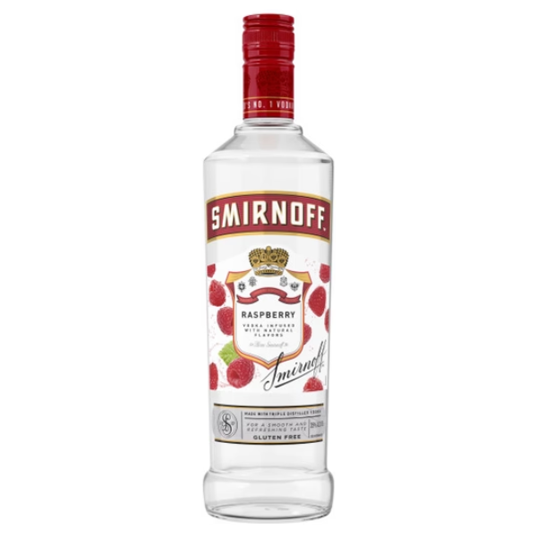 Smirnoff Raspberry Vodka 750ml — AtoZBev