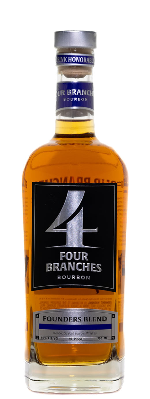 Four Branches Founder's Blend Bourbon Whiskey 750ml — AtoZBev
