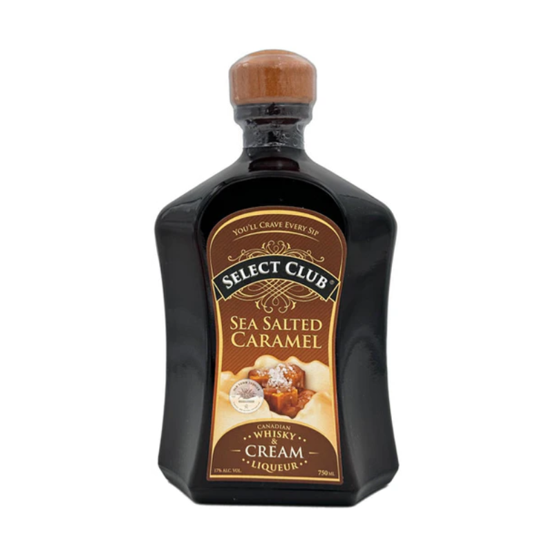 Select Club Sea Salted Caramel Candian Whisky Cream Liquer 750 ml — AtoZBev