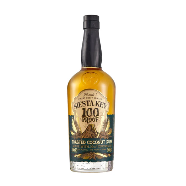 Siesta Key 100 Proof Toasted Coconut Rum 750ml — AtoZBev