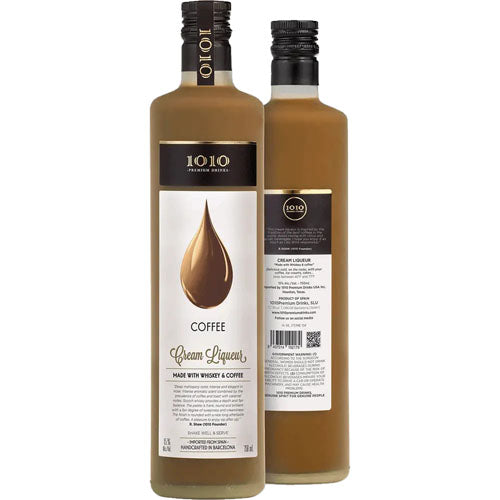 1010 Whiskey Coffee Cream Liqueur - 750ML — AtoZBev