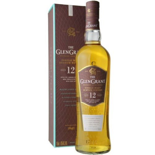 The Glen Grant 12 Year Single Malt Scotch Whisky 750ml — AtoZBev